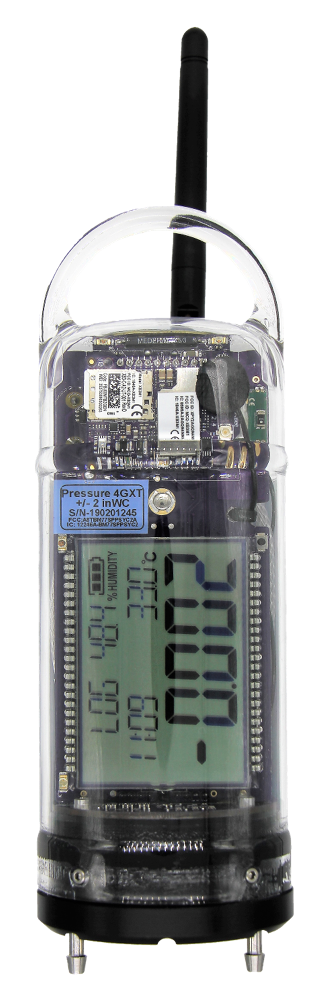 Acrulog Differential Pressure Logger - detectioninstruments.com