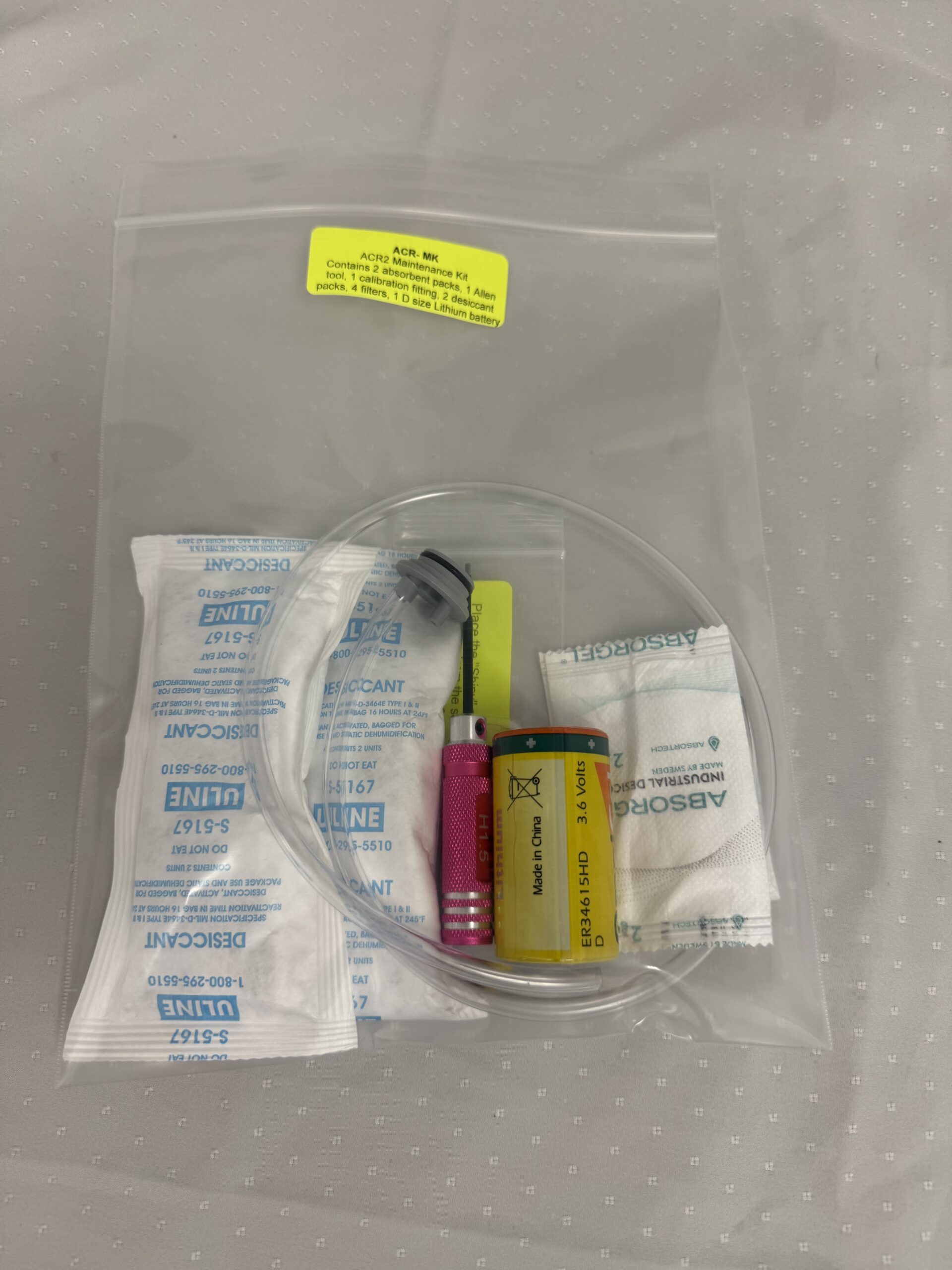 Acrulog PPM Maintenance Kit - detectioninstruments.com